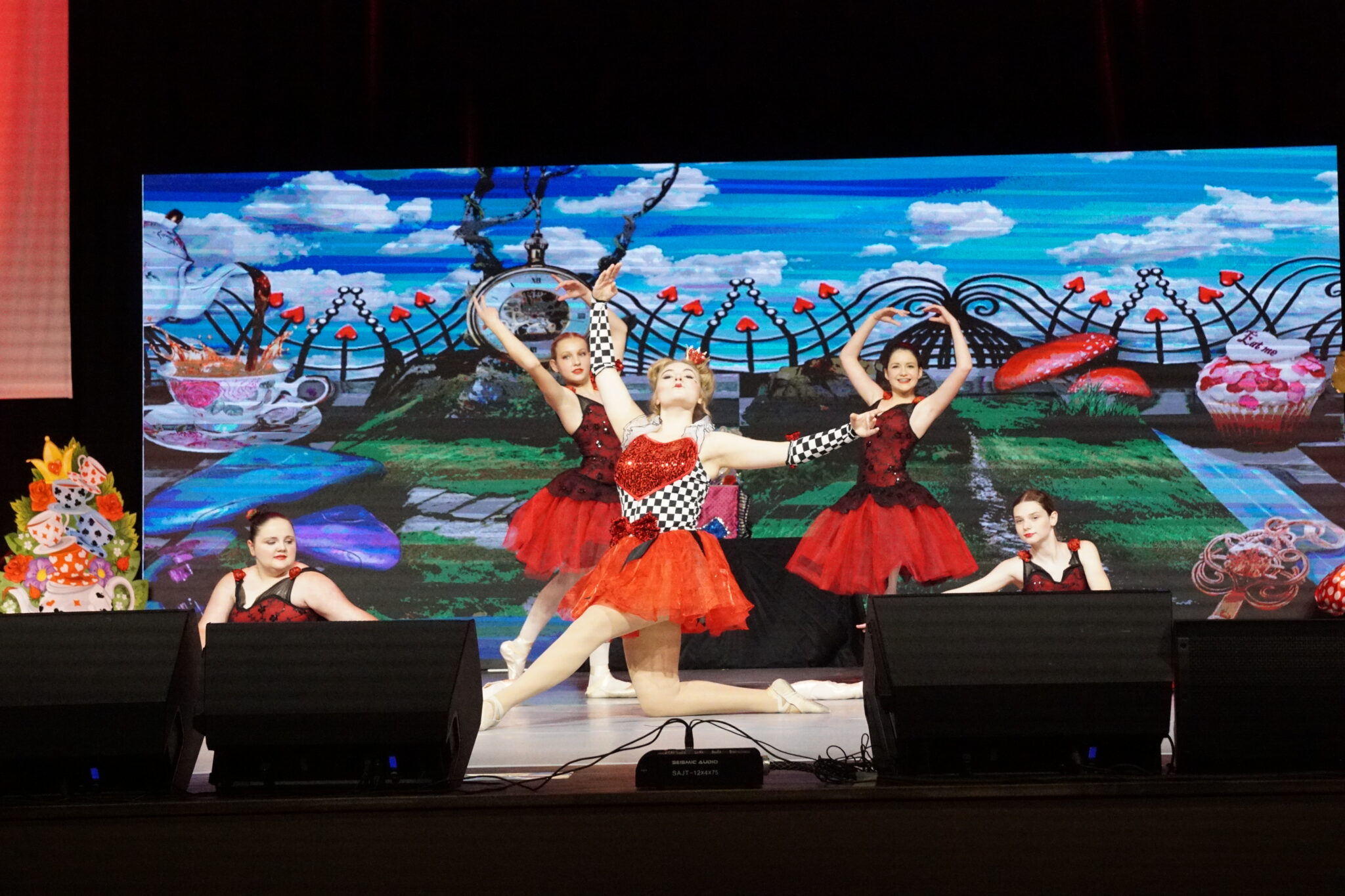 queen final pose - Seven Hills Dance Studio